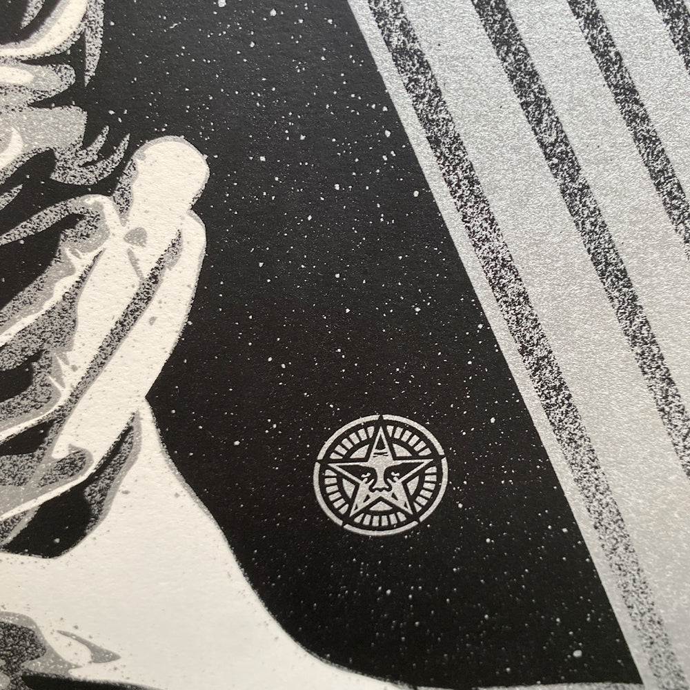 SHEPARD FAIREY - 'OZZY FAREWELL TOUR (Silver)' EDITION – StolenSpace