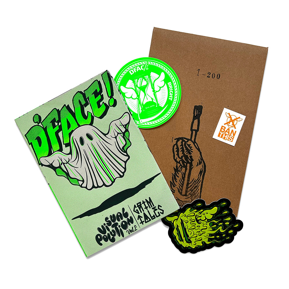D*Face - 'Visual Pollution Zine Vol.2' – StolenSpace