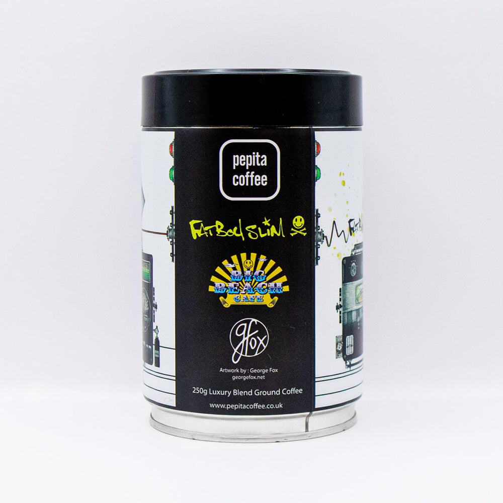 Pepita Coffee X FATBOY SLIM X GEORGE FOX - Coffee Tin – StolenSpace